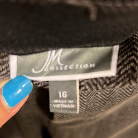 JM Collection | Pants & Jumpsuits | Jm Collection Herringbone Size 6 ...